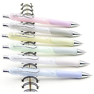 COLNK Mechanical Pencils 0.7mm for Drawing, Refillable Drafting Pencil with Ergonomic Comfort Grip, Pack-6pcs
