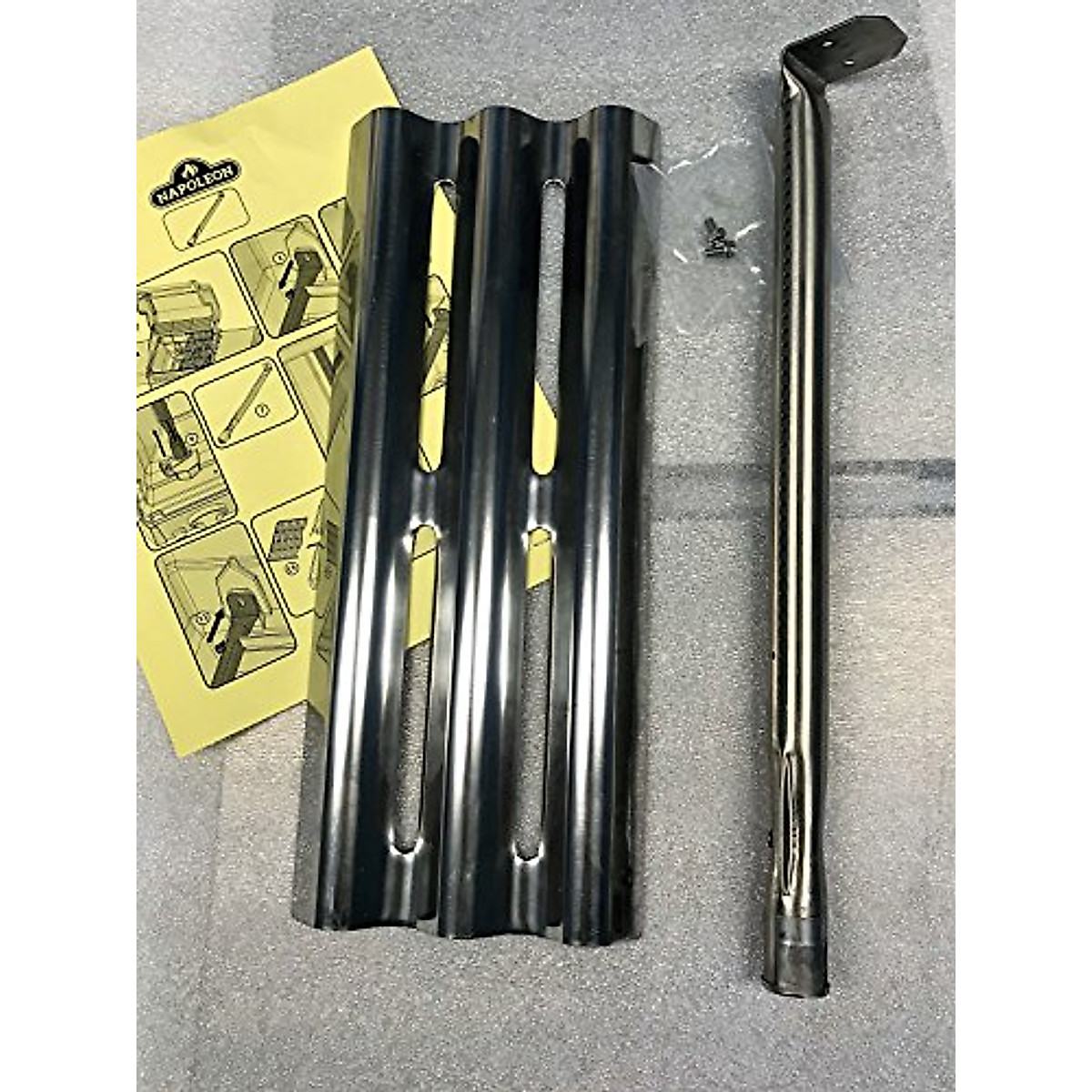 Napoleon Gas Grill Stainless Burner & Sear Heat Plate Kit for LEX485/605/730 LE LD485 Series Grills S81001