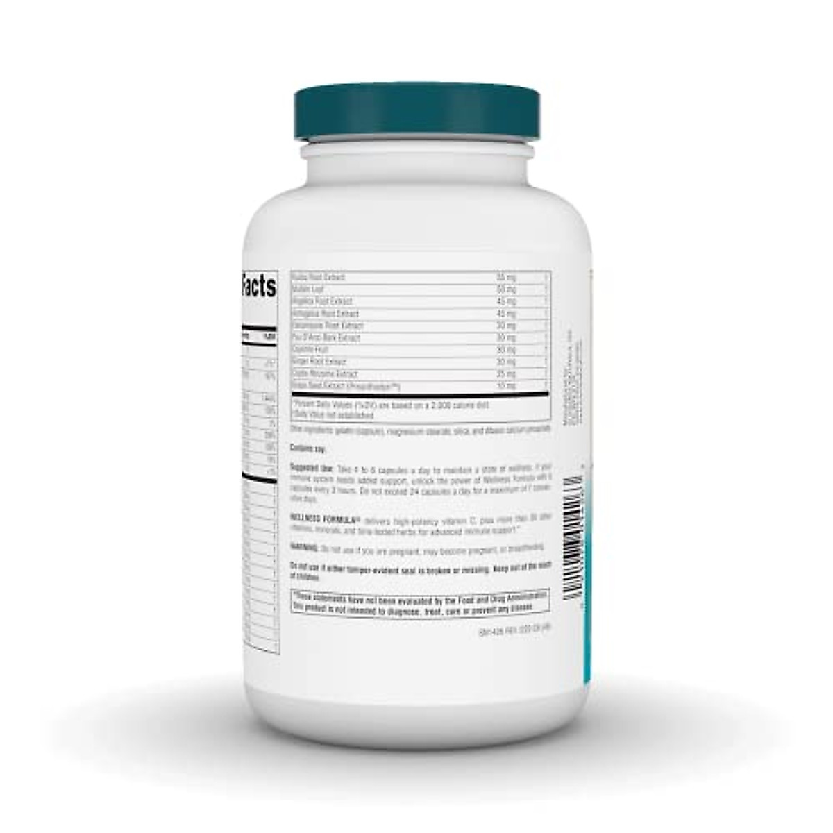 Source Naturals Wellness Formula Bio-Aligned Vitamins & Herbal Defense Advanced Immune Support* - Dietary Supplement & Immunity Booster - 240 Capsules