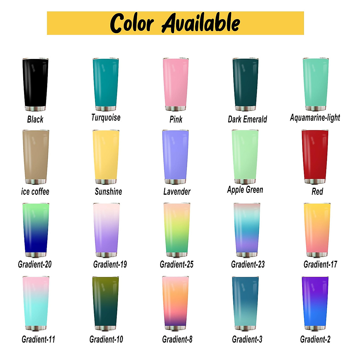 Personalized Photo Tumbler, Custom Coffee Mug Double Sides Print Stainless Steel Insulated Cup, Customized Travel Mug for Him Her Men Women Friends Gift for Valentine's Day Birthday Christmas