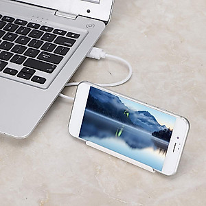 ASHATA 4 Port USB Hub Multiple Interfaces OTG Hub Adapter for Phone Tablet Desktop USB C Hub,BYEASY USB C to USB 2.0 HUB for MAC OS,Linux and Other Operating Systems,White