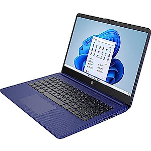 HP 14" Latest Stream Laptop Ultral Light for Students and Business, Intel Celeron Processor, 4GB RAM, 64GB eMMC, 1 Year Office 365, Fast Charge, HDMI, WiFi, USB-A&C, Win 11 GM Accessory