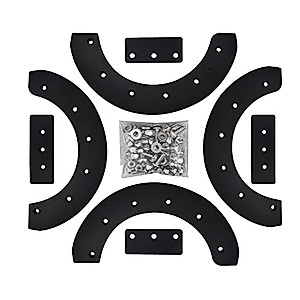 Braveboy 302565MA 302565 Rubber Paddle Kit, Replacement for 20" 21" 22" Craftsman/Murray Noma /57121MA 1687312SM Snow Thrower Fits Model 536.88150 536.885213 536.881501 & More