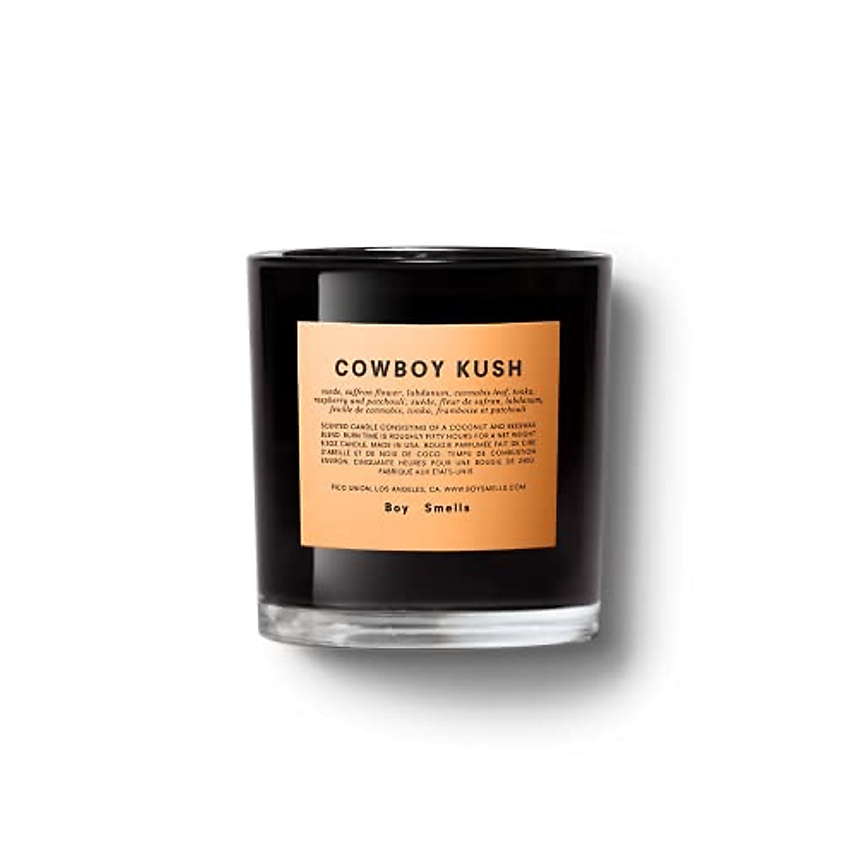 Cowboy Boy Smells Candle | 50 Hour Long Burn | Coconut & Beeswax Blend | Luxury Scented Candles for Home (8.5 oz)