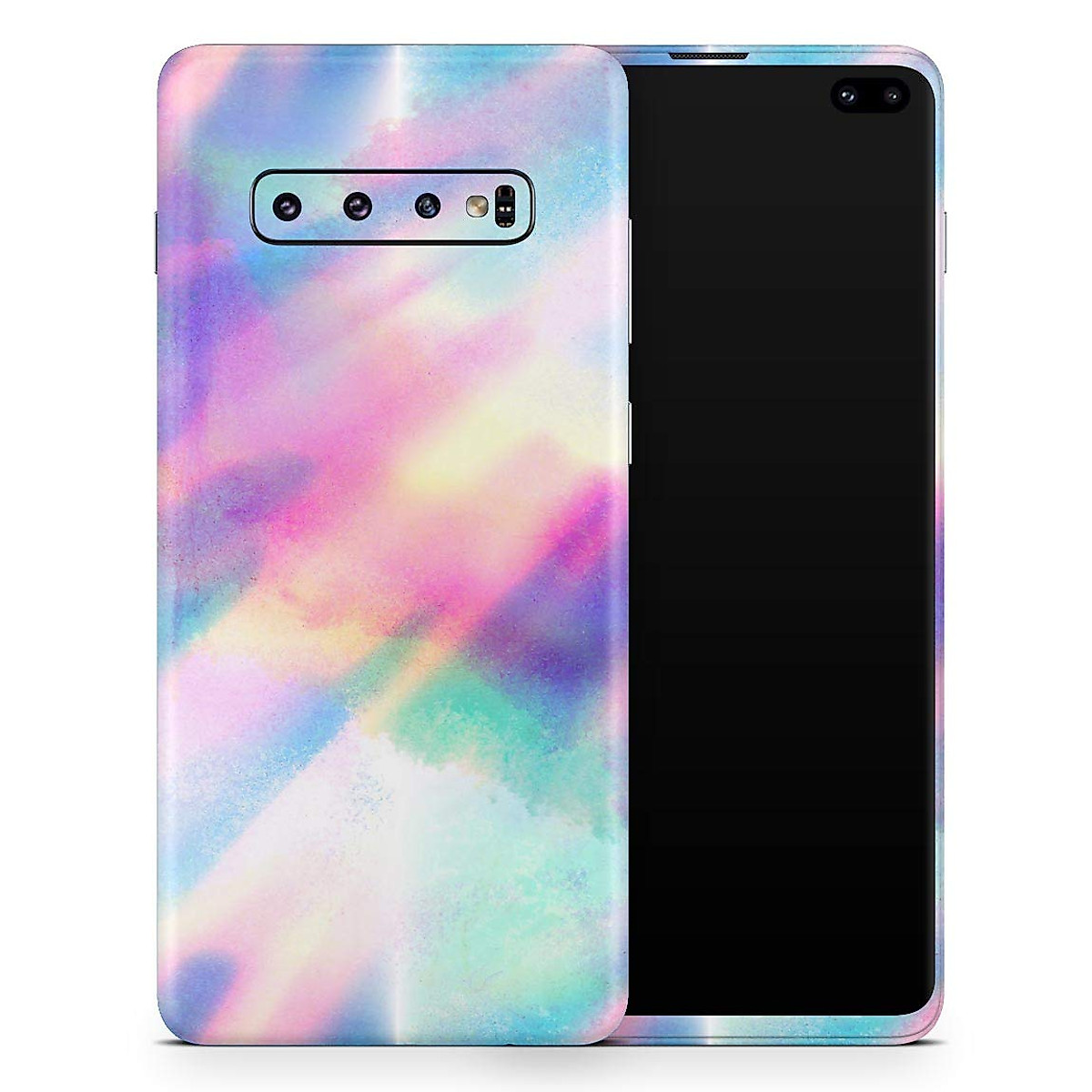 DesignSkinz Tie Dyed Bright Texture Protective Vinyl Decal Wrap Skin Cover Compatible with The Samsung Galaxy S20 (Screen Trim & Back Glass Skin)
