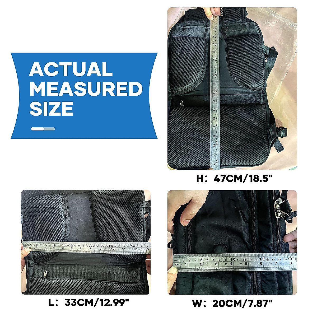 coowoz Large Travel Backpack Women, Carry On Backpack,Hiking Backpack Waterproof Outdoor Sports Rucksack Casual Daypack School Bag Fit 15.6 Inch Laptop with USB Charging Port Shoes Compartment