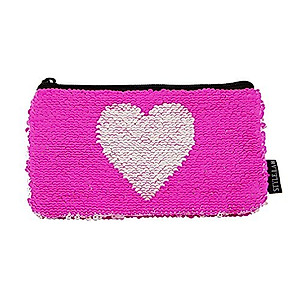 Style.Lab by Fashion Angels Magic Sequin Reveal Pouch - Pink Heart