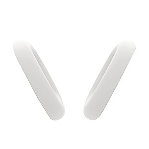 CONVELIFE Replacement Soft Silicone Ear Pads Internal Earpads Cushions Protectors Covers Accessories Compatible with Apple AirPods Max Headphones - White