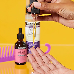 Aunt Jackie's Elixir Essentials Hair & Scalp Oil, Collagen, Tea Tree Oil & Eucalyptus, Thickens & Supports Hair Growth, 2 oz