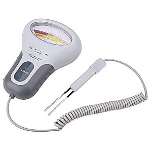 Hakeeta PH Tester, pH Meters, for Swimming Pool, Water Quality Analyzer, with Probe, Easy to Set Up, Quick Testing, Adjust pH of The Pool, for Pools, Aquariums