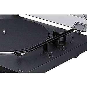 Sony PS-LX310BT Belt Drive Turntable: Fully Automatic Wireless Vinyl Record Player with Bluetooth and USB Output Black