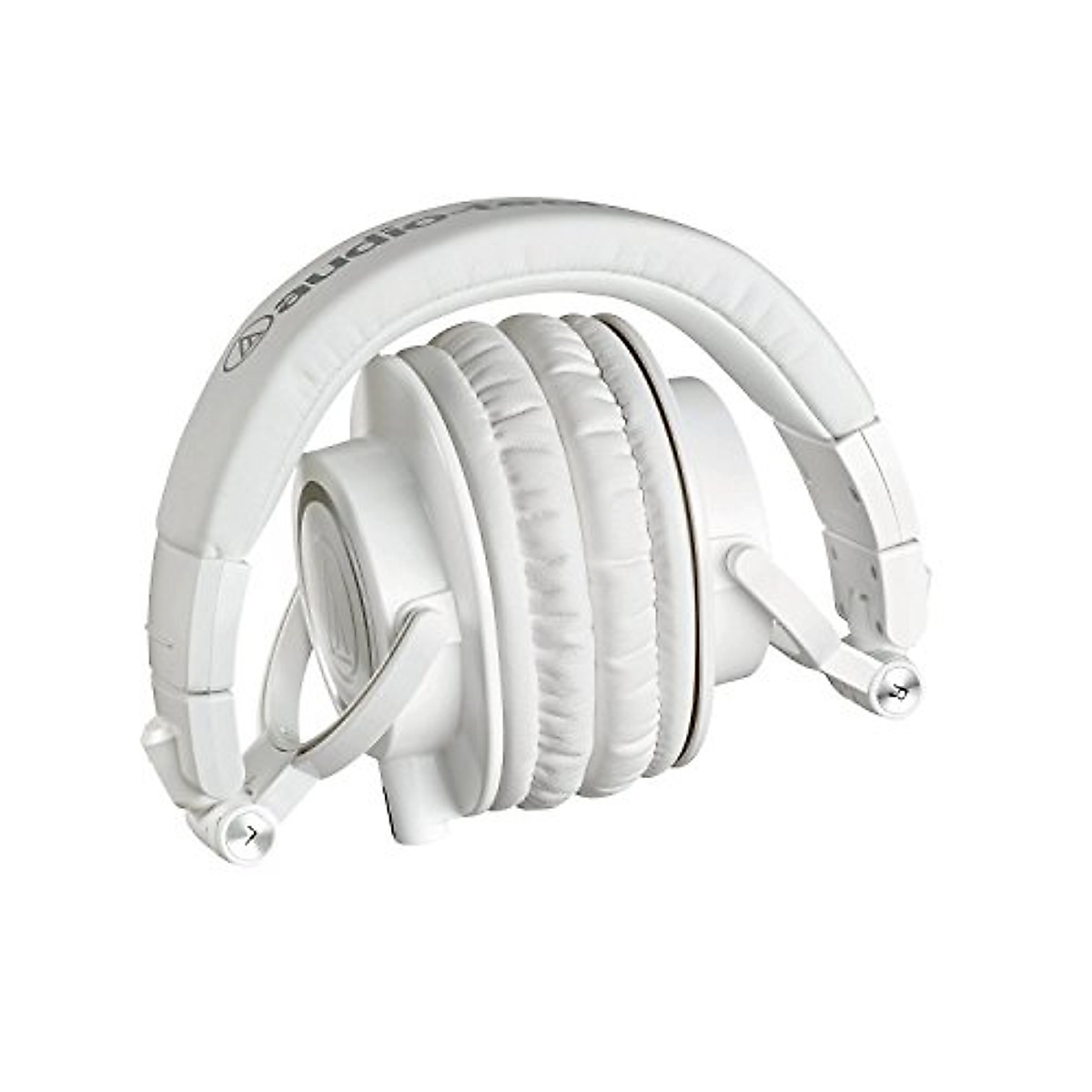 Audio-Technica ATH-M50xWH Professional Studio Monitor Headphones (Renewed)