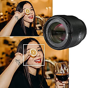 Meike 85mm f1.8 AutoFocus STM Full Frame Lens,Large Aperture Medium Telephoto Fixed Prime Portrait Lens for Fuji X Mount X-Pro2 X-E3 X-T2 X-T10 T20 X-A2 X-E2 X30 X70 X-M1 X-T5 Cameras +mcoCleanCloth