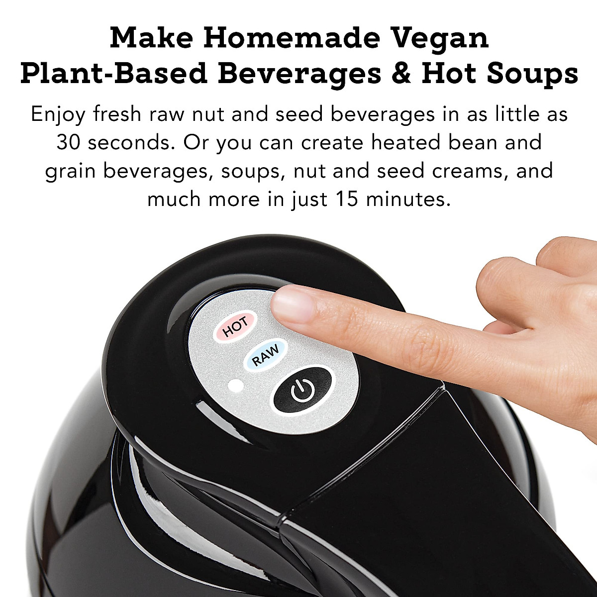 Tribest SB-132 Soyabella, Automatic Soy Milk Maker Machine with Tofu Kit Large, Silver, Large, Black/Stainless Steel