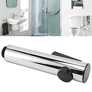 NDNCZDHC G1/2 Bidet Sprayer Head Small Hole ABS Bidet Sprayer for Toilet, Handheld Pressurized Toilet Sprayer for Bathroom