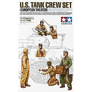 TAMIYA Models U.S. Tank Crew Set (European Theatre)