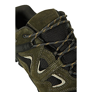 Mountain Warehouse Curlew Mens Waterproof Hiking Shoes - Lightweight Khaki 11 M US Men
