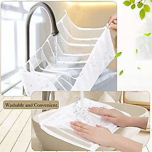 Tatuo 30 Pcs Wardrobe Clothes Organizer Closet Organizers and Storage Drawer Organizers for Clothing Foldable Mesh Dividers Storage for Jeans, Trousers, T Shirts and Skirts, 7 Grid, Large and Small