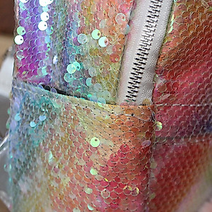 MayeBridge Cute Small Unicorn Backpack with Kawaii Plush Pendant for Girls Teens,Mini Backpacks (Red Unicorn)