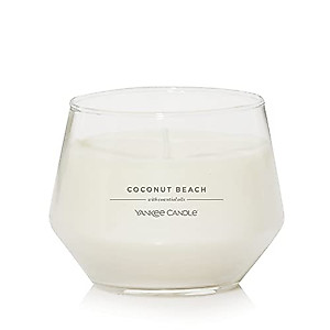 Yankee Candle Studio Medium Candle, Coconut Beach, 10 oz