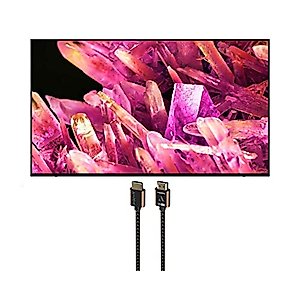 Sony XR65X90K 65" 4K Smart BRAVIA XR HDR Full Array LED TV with an Austere 3S-4KHD2-2.5M III Series 4K HDMI 2.5m Cable (2022)