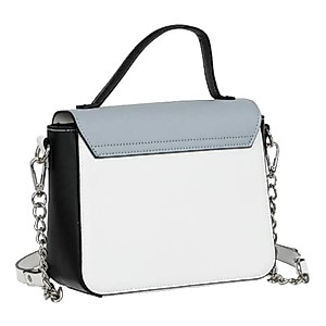 Steve Madden BMELODIE Crossbody Saddle Bag (BLUE)