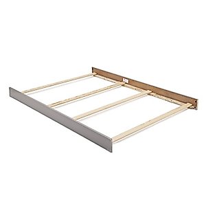 CC KITS Full Size Conversion Kit Bed Rails for Delta Children's Emma Crib - Grey