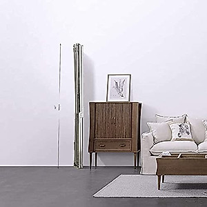 AUGMIRR Clothes Drying Racks Outdoor, 80 Inches Updated Version,Stainless Steel Laundry Drying Rack for Indoor Outdoor and The Balcony,Length Adjustable Saves Space,with Windproof Hooks(Silver02)