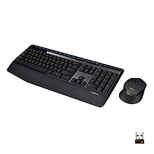 Sceptre E225W-19203R 22" Ultra Thin 75Hz 1080p LED Monitor 2X HDMI VGA Build-in Speakers & Logitech MK345 Wireless Combo â€“ Full-Sized Keyboard with Palm Rest and Comfortable Right-Handed Mouse