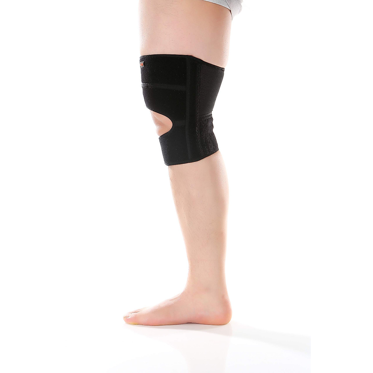 Aider Knee Brace Type 2 - Adjustable Compression Brace, Anti-Slip and Comfort Design, Super Strong Knee Brace for Sports, Arthritis, Joint Pain, Injury Recovery (Large Right)