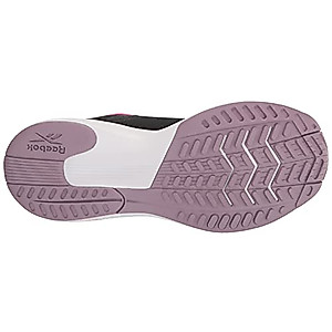 Reebok Women's Runner 5.0 Running Shoe, Black/Pure Grey/Infused Lilac, 7.5