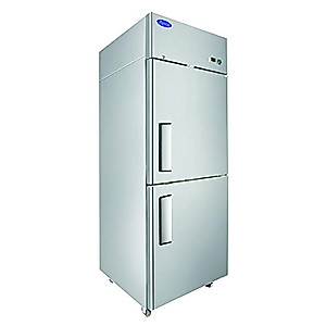 Atosa MBF8010GR Single Section Reach-in Refrigerator with Right Hinged Half Doors