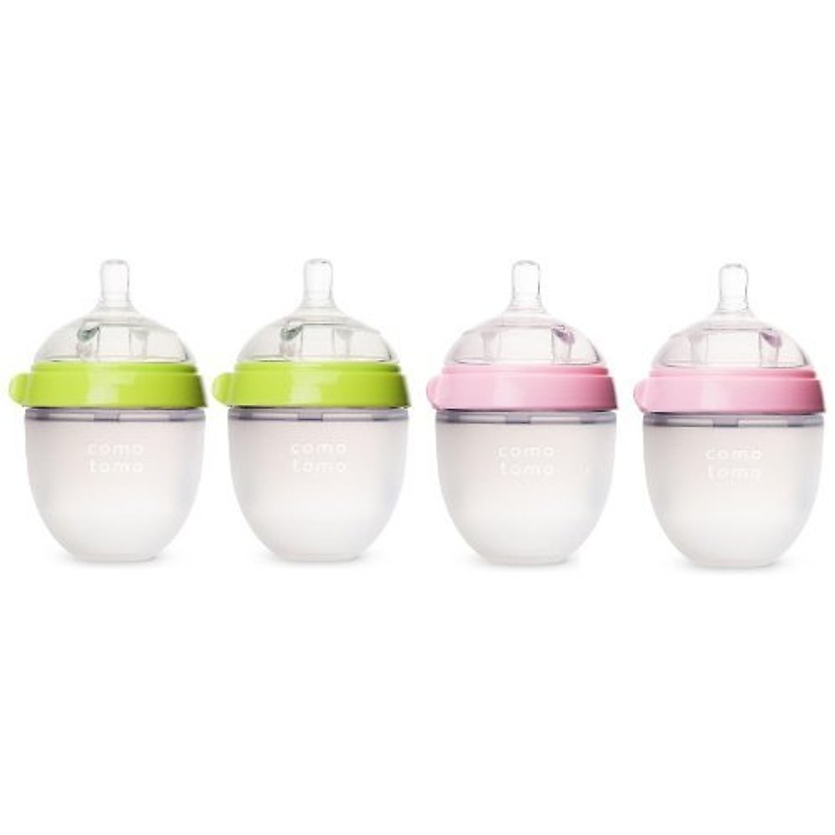 Comotomo 5 oz and 8 oz Bottle Double Pack Set