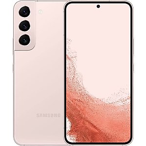 SAMSUNG Galaxy S22 5G 256GB AT&T SM-S901U Pink Gold (Renewed)