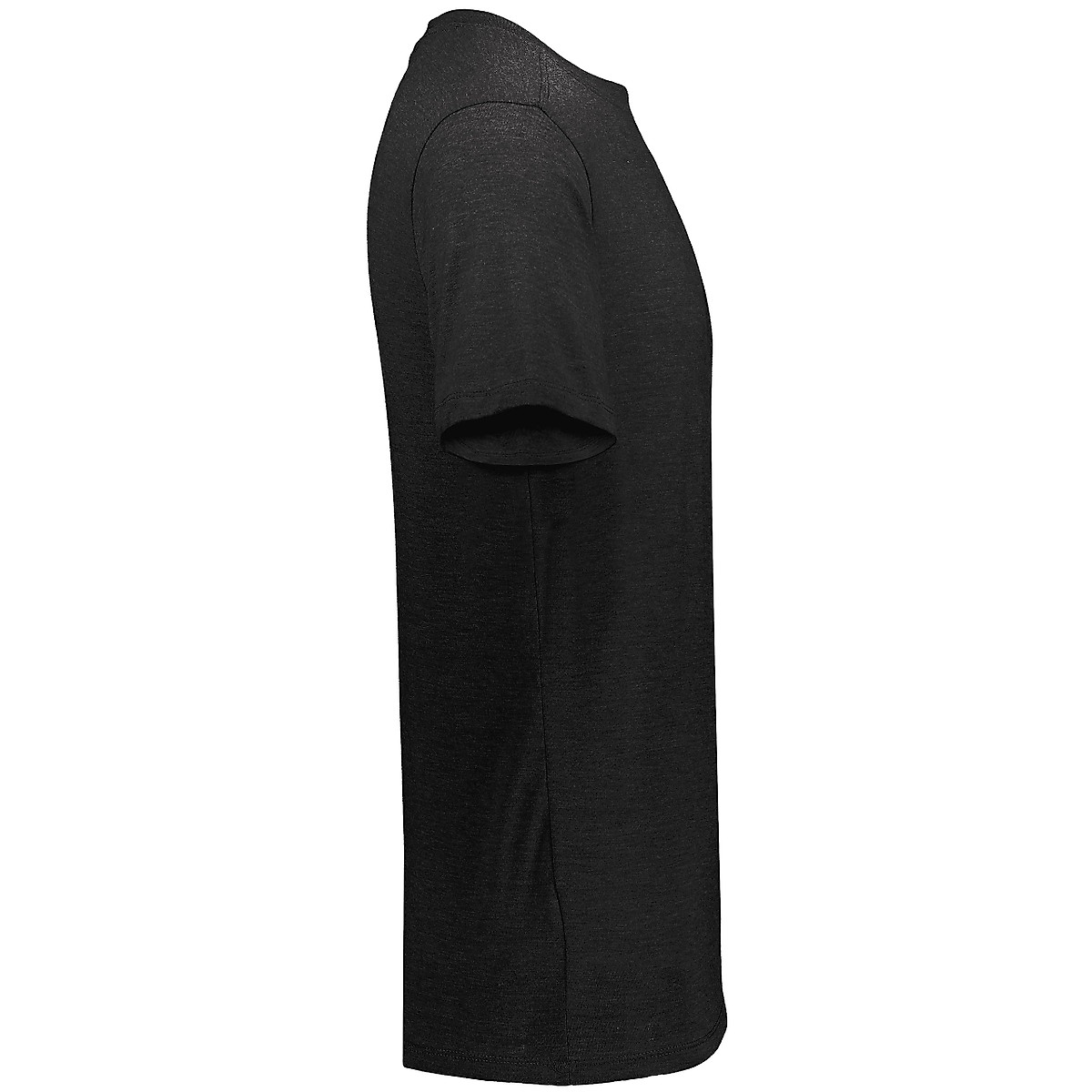 Augusta Sportswear mens Tri-blend T-shirt Short Sleeve, Black Heather, 4X-Large US