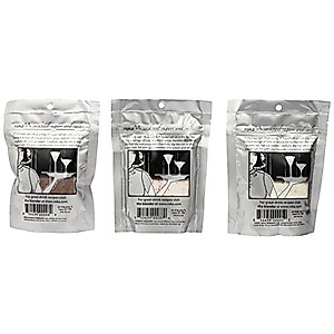 rokz Winter Cocktail Sugars - drink rimmers in Peppermint, Chocolate & Caramel Vanilla, 3 pk