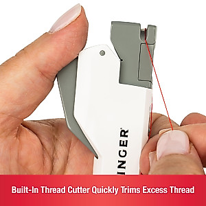 SINGER Needle Threader Assistant - Automatic Hand Sewing Needle Threader