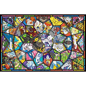 Pokemon 1000 Piece Art Crystal Jigsaw Puzzle Pocket Monsters Legendary Pokemon (50 x 75 cm)