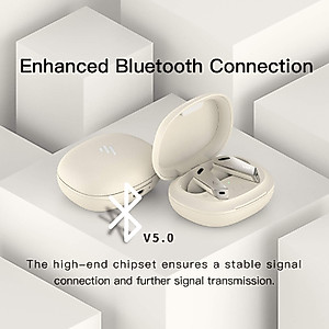 Edifier TWS NB2 True Wireless Active Noise Canceling Earbuds, ANC in-Ear Detection,Touch Control, Bluetooth 5.0 Earphones, 32 Hours Playback, White…