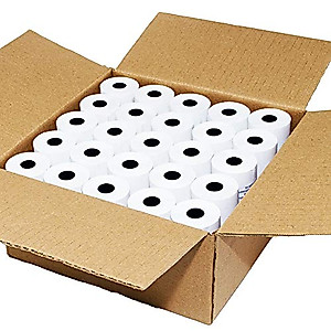 (100 Rolls) 3 1/8 x 230 Thermal Paper Receipt Rolls (55 GSM Premium Quality German Paper) Fits All POS Cash Registers BPA Free - BuyRegisterRolls