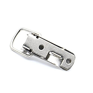 TBMAKE Latches Cabinet Box Locks Spring Loaded Latch Catch Toggle Iron Hasps for Sliding Door Window Furniture Hardware