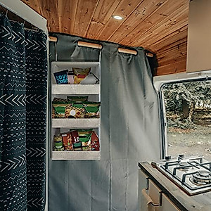 GRANNY SAYS Bundle of 1-Pack Hanging Organizer for RV Closet & 3-Pack Storage Cubes for Organizing