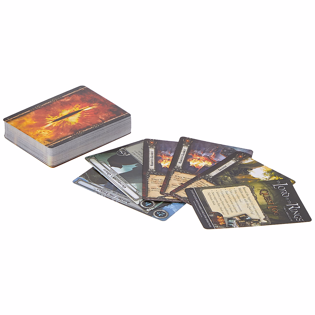 The Lord of the Rings The Card Game Conflict at the Carrock ADVENTURE PACK - Cooperative Adventure Game, Strategy Game, Ages 14+, 1-4 Players, 30-120 Min Playtime, Made by Fantasy Flight Games