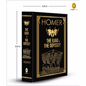 The Iliad & the Odyssey (Deluxe Hardbound Edition)