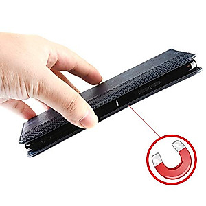 Case for Oppo Reno 7 4G Leather Case,Case for Oppo F21 Pro 4G Case Cover,Case for Oppo Reno7 4G / F21 Pro 4G CPH2363 Case Flip Pu Leather Cover Blue