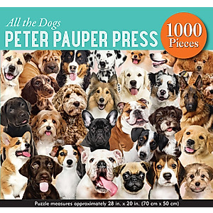 PETER PAUPER PRESS All The Dogs 1000 Piece Jigsaw Puzzle