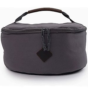 Barebones Padded Utility Storage Bag - 7L - Lantern or Place Setting Storage and Transport Bag - Zipped Top, Plate and Mug Bag, Padded Walls - All-Purpose Camp Gear