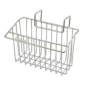 Sink Caddy Sponge Holder, Kitchen Sink Organizer Stainless Steel Sponge Caddy Holder, Dishwashing Liquid Drainer Sponge and Soap Holder for Kitchen Sink