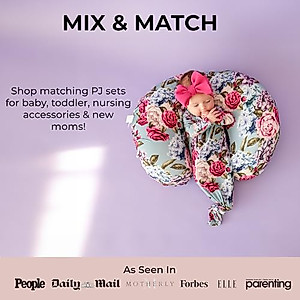 Posh Peanut Baby Sleep Sack - Sleeveless Baby Sleeping Bag & Swaddle - Extra Long 2 Way Zipper - 1 TOG (6-18 Months) Lacey