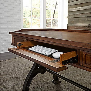 Liberty Furniture INDUSTRIES Arlington House Lift Top Writing Desk, Brown